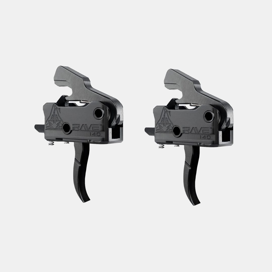 2 RAVE 140 Curved Triggers Bundle! - RISE Armament