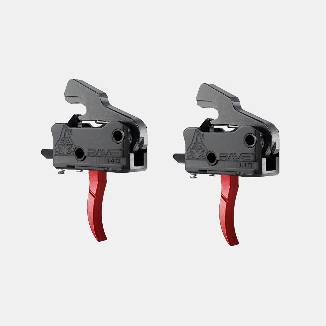 2 RAVE 140 Curved Triggers Bundle! - RISE Armament
