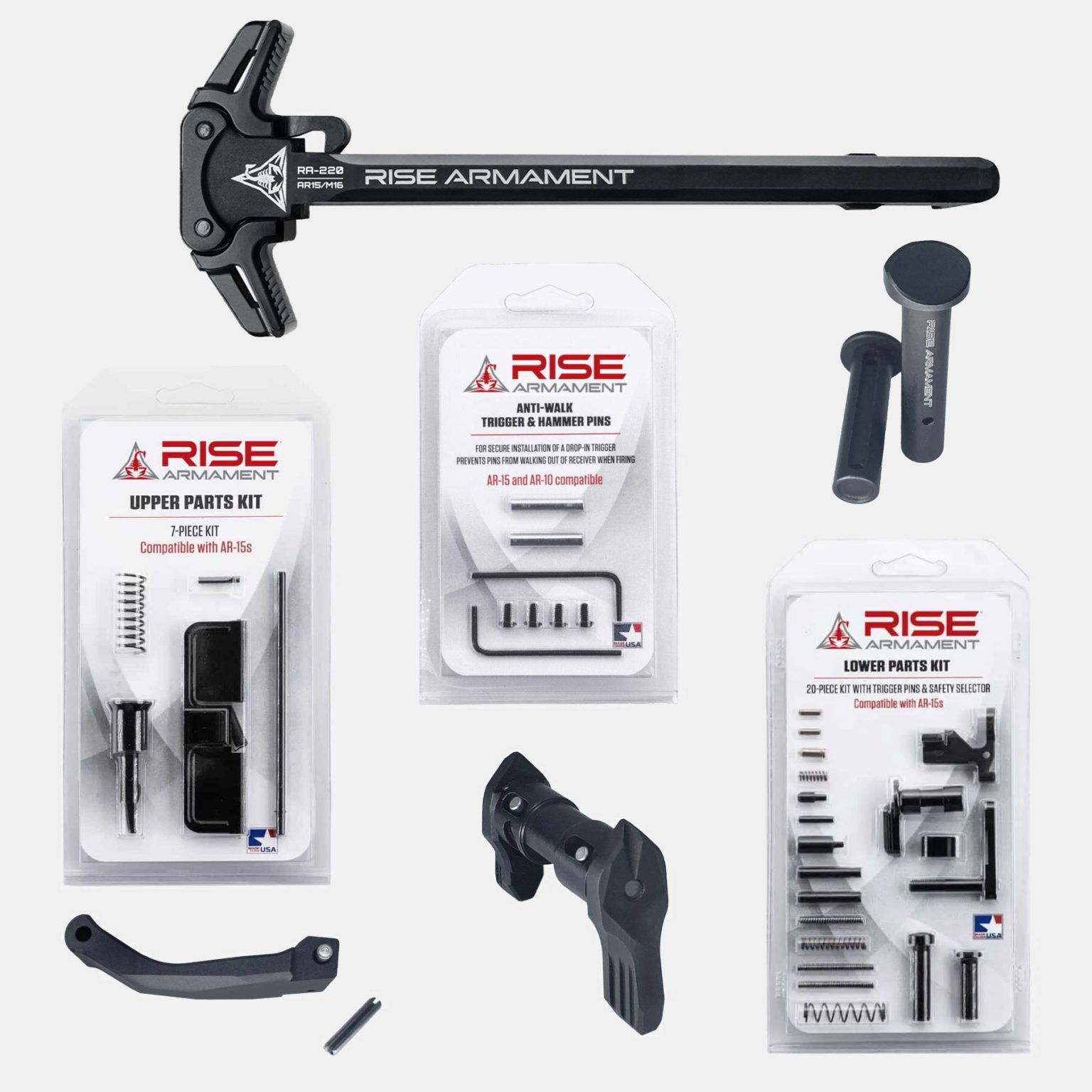 AR-15 Small Parts Builder Bundle 1 - RISE Armament