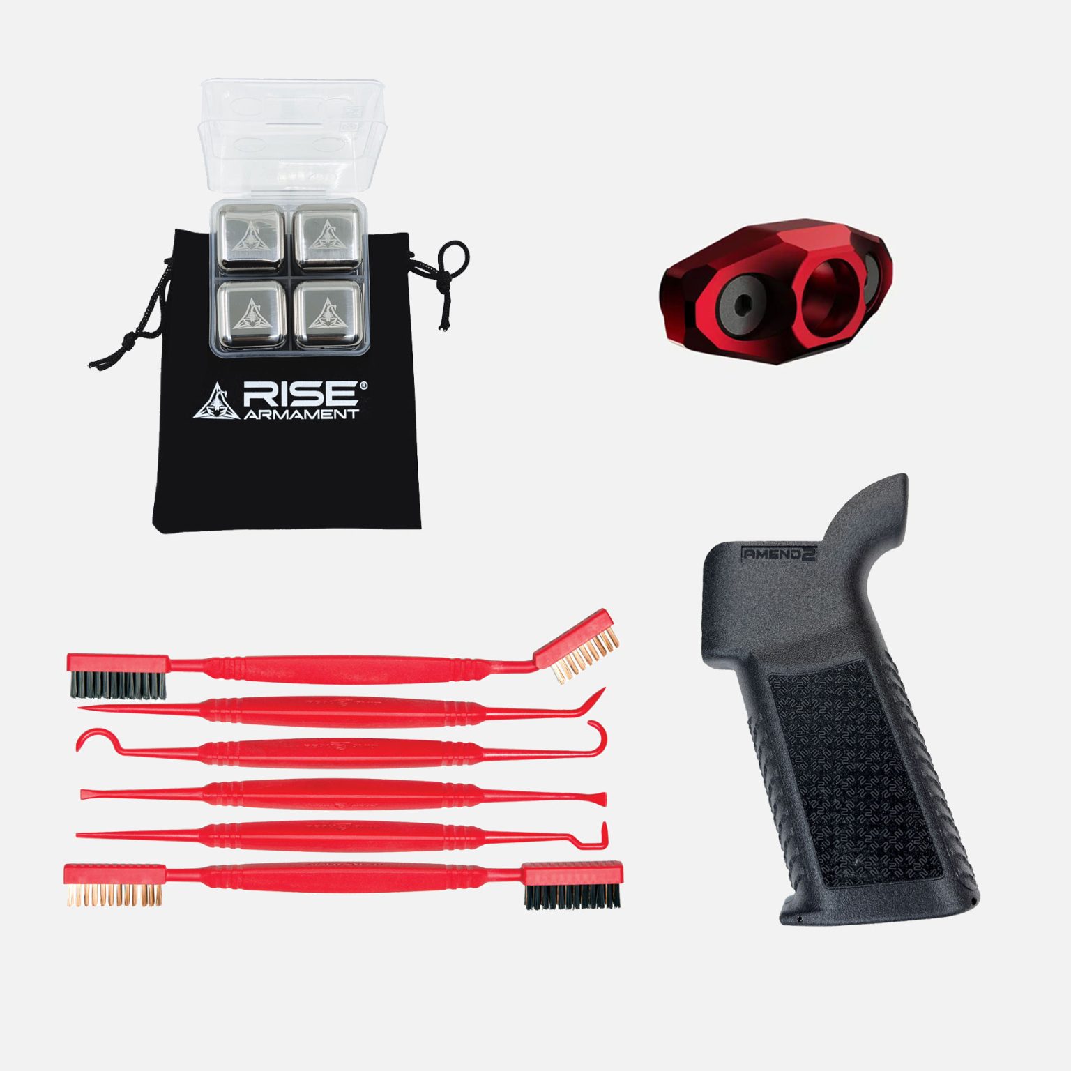 RISE Red QD & Gear Bundle - RISE Armament